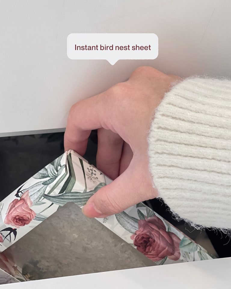 Instant Bird Nest Sheets - Golden Bird Nest